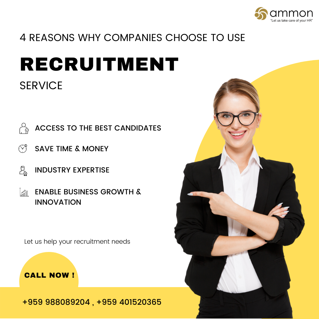 4 Reasons Why Companies Use Recruitment Agencies - Ammon | HR ...