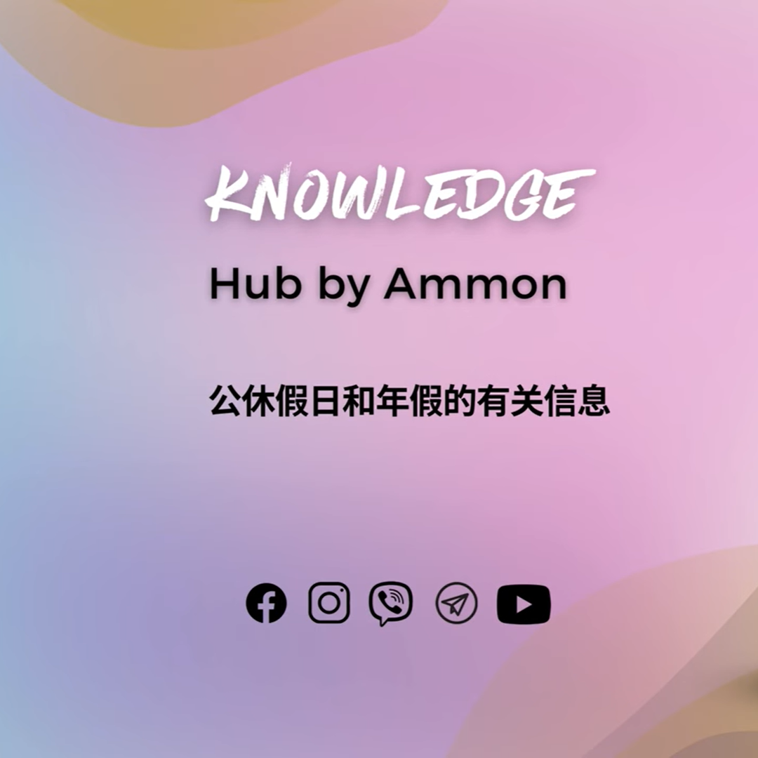 Information about Public Holiday and Annual Leave - Ammon | HR ...