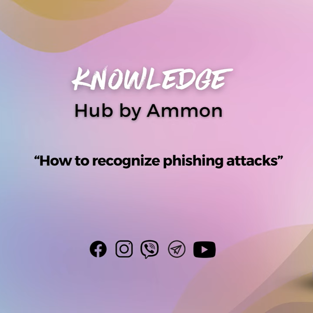 How to recognize phishing attacks - Ammon | HR Outsourcing Services